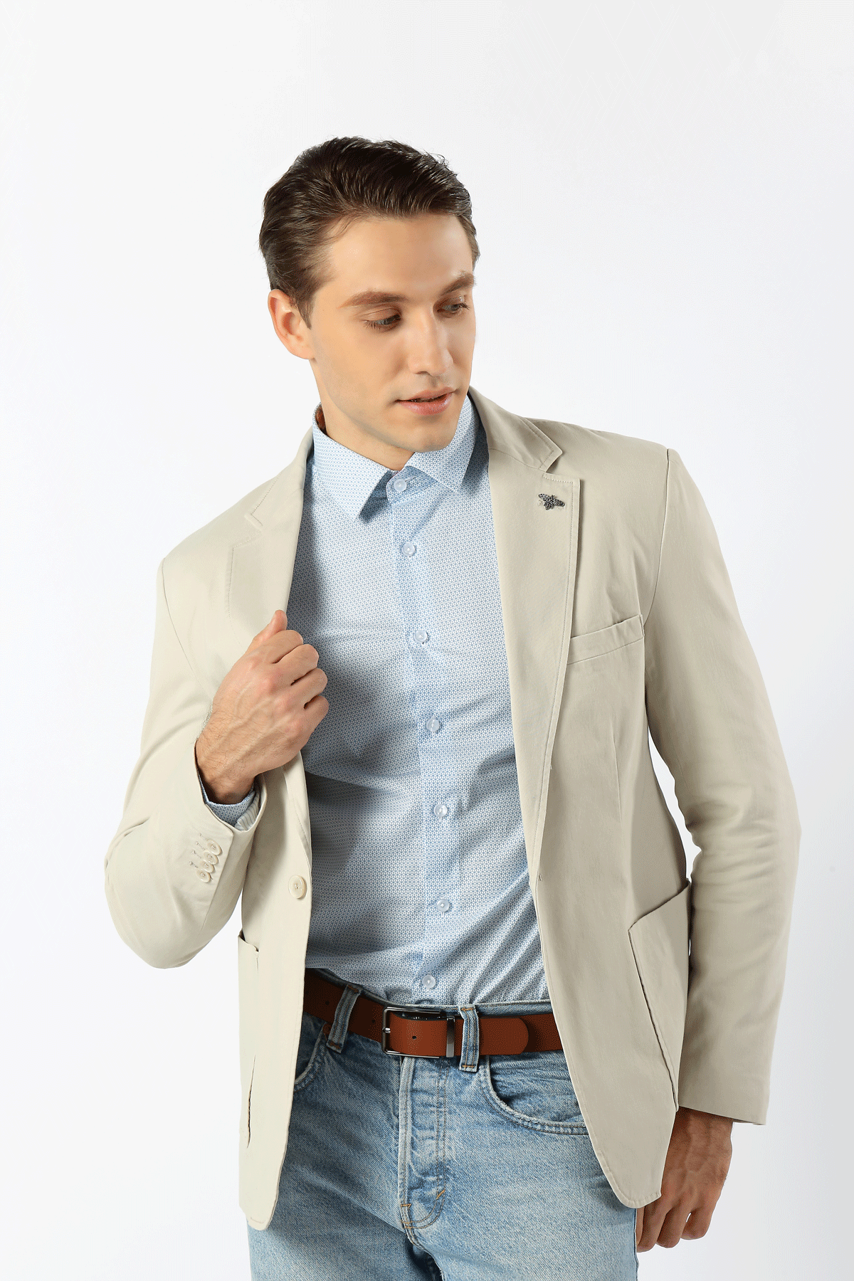 Khaki Colby Mens Jacket – Modus Operandi